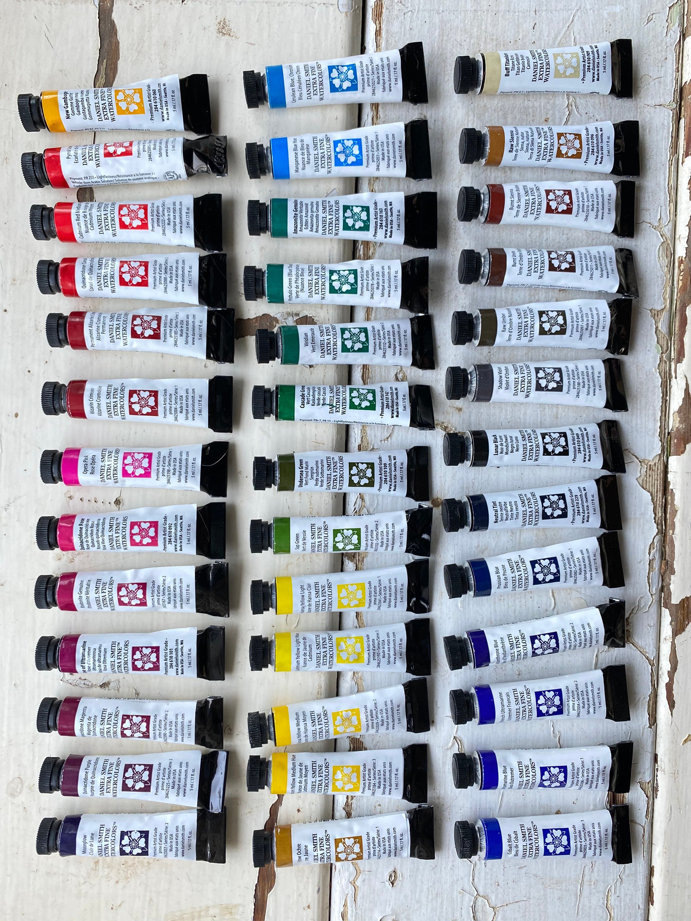 New Daniel Smith 5ml Watercolor Tube Paint - Etsy