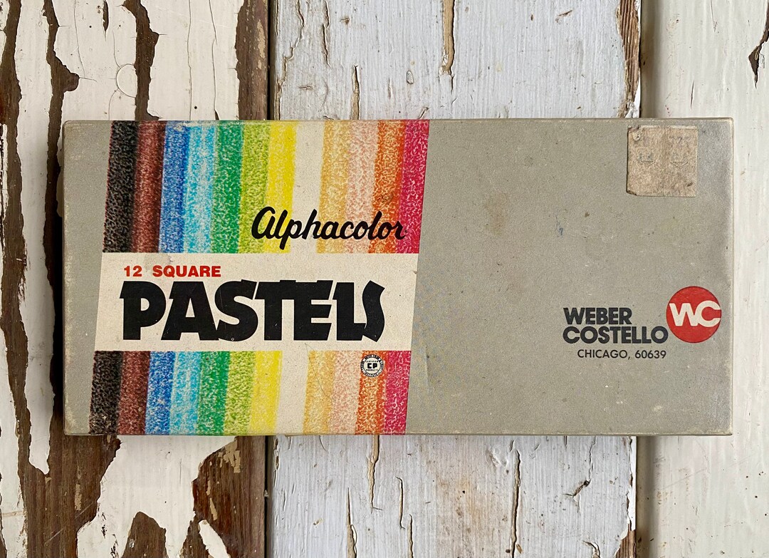 Vintage Pastel Box - Etsy