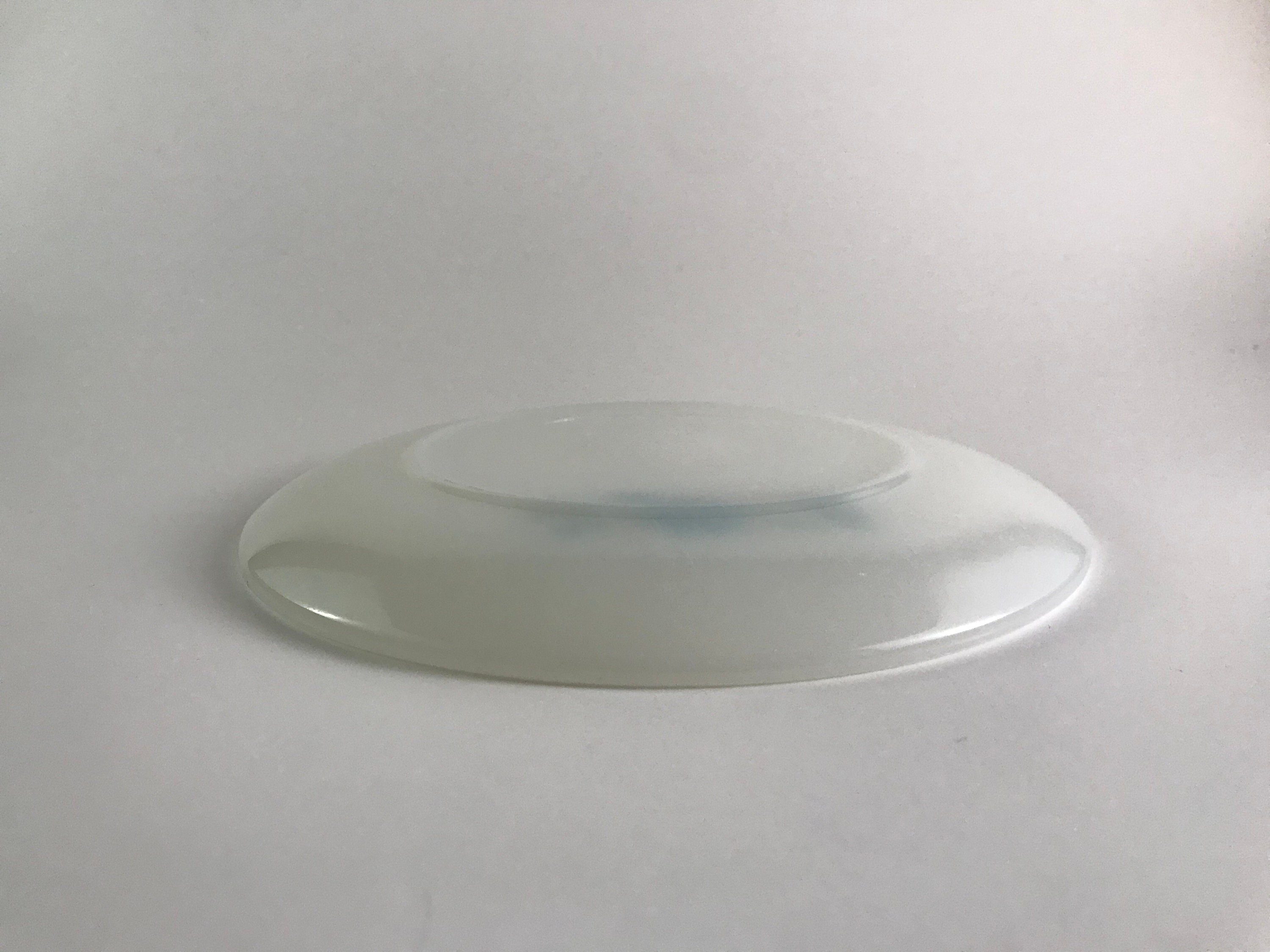 Fire King Blue and Orange Floral Pattern Milk Glass Saucer - Etsy