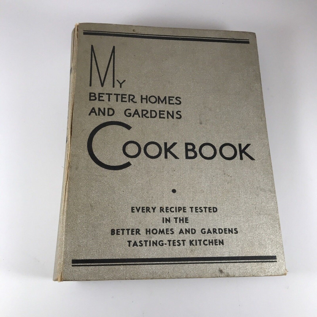 My Better Homes and Gardens Cook Book 1936 Hardcover Binder 14th Ed ...
