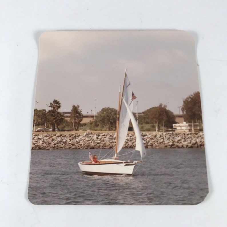 Sailboat Irish Rover Woman Vintage Found Photo April 1985 Kodak - Etsy