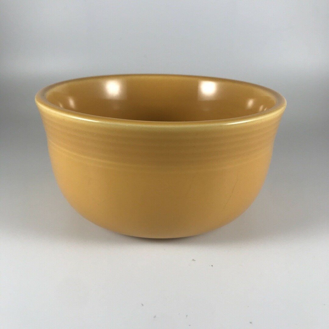 Fiesta Marigold Gusto Bowl Retired Yellow Orange HLC USA - Etsy