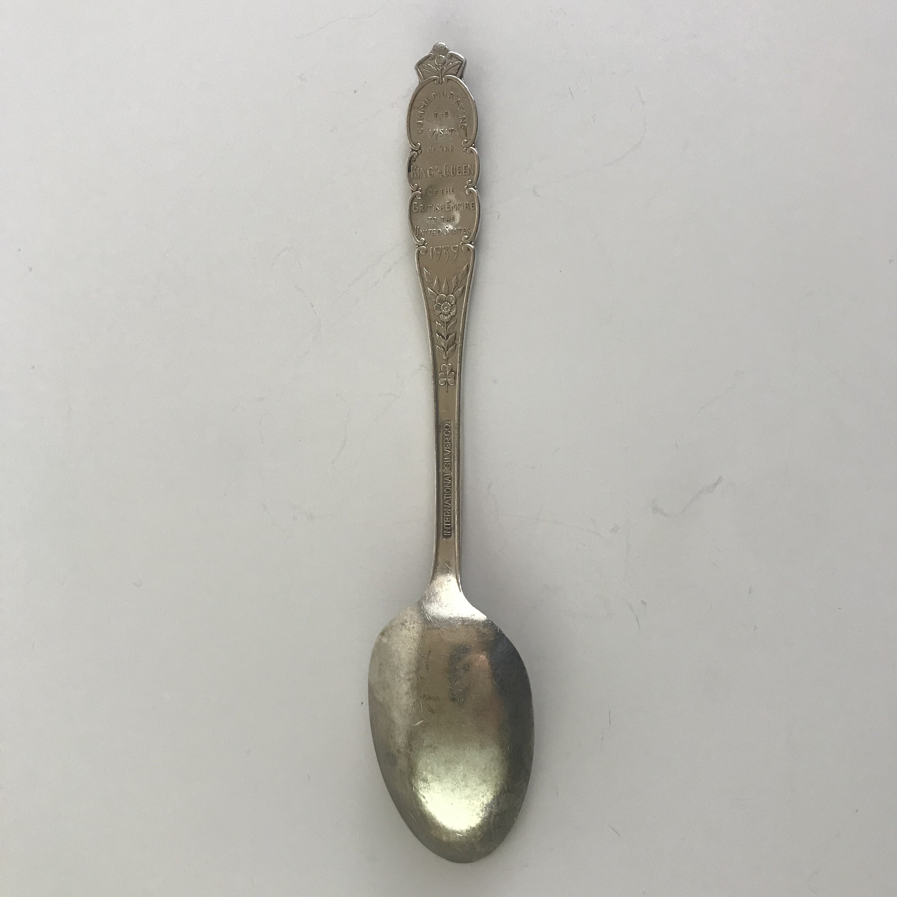 International Silver Co 1939 King George and Queen Elizabeth ...