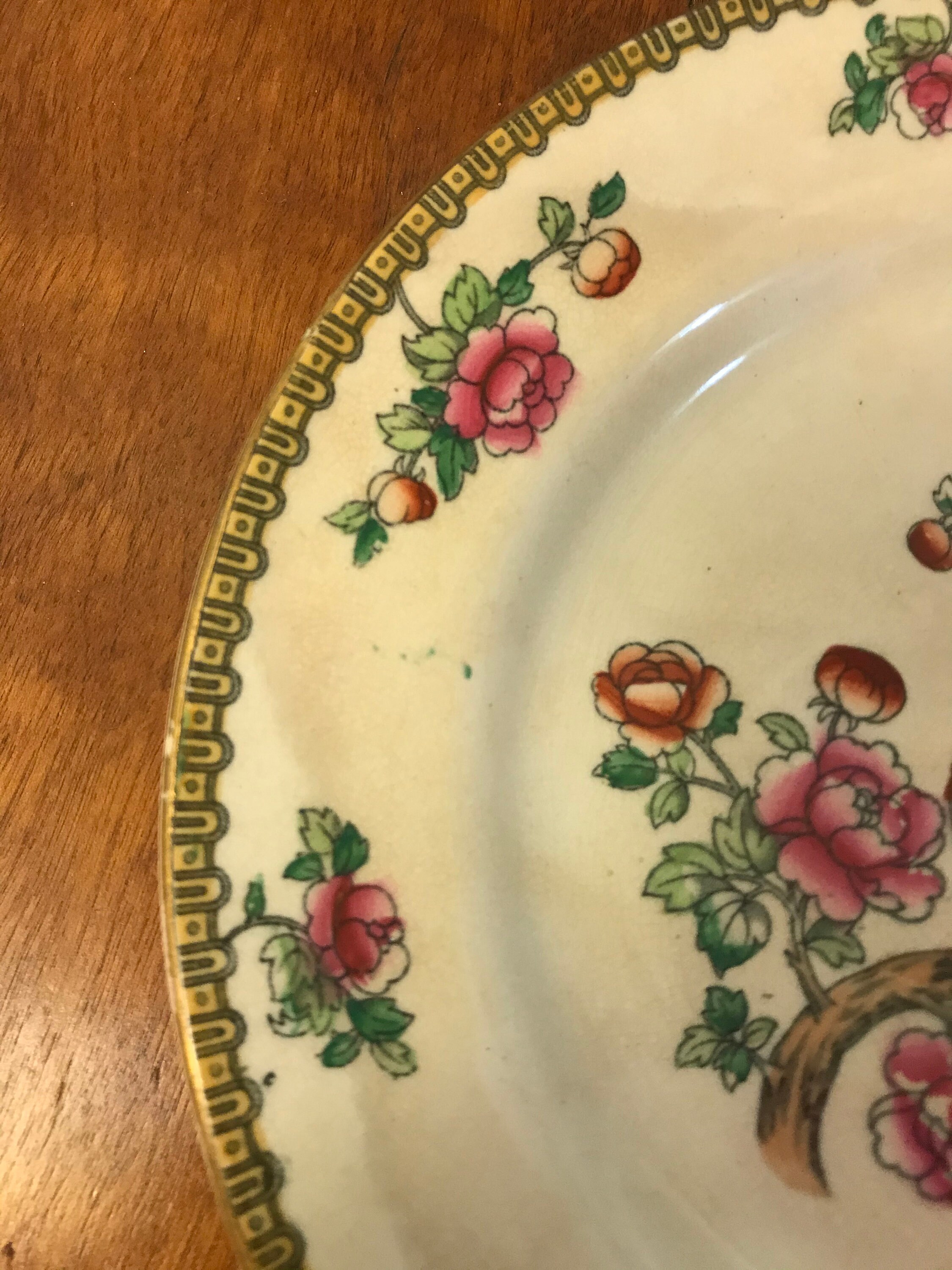 F Winkle & Co. Whieldon Ware Pheasant Salad Plate - Etsy UK