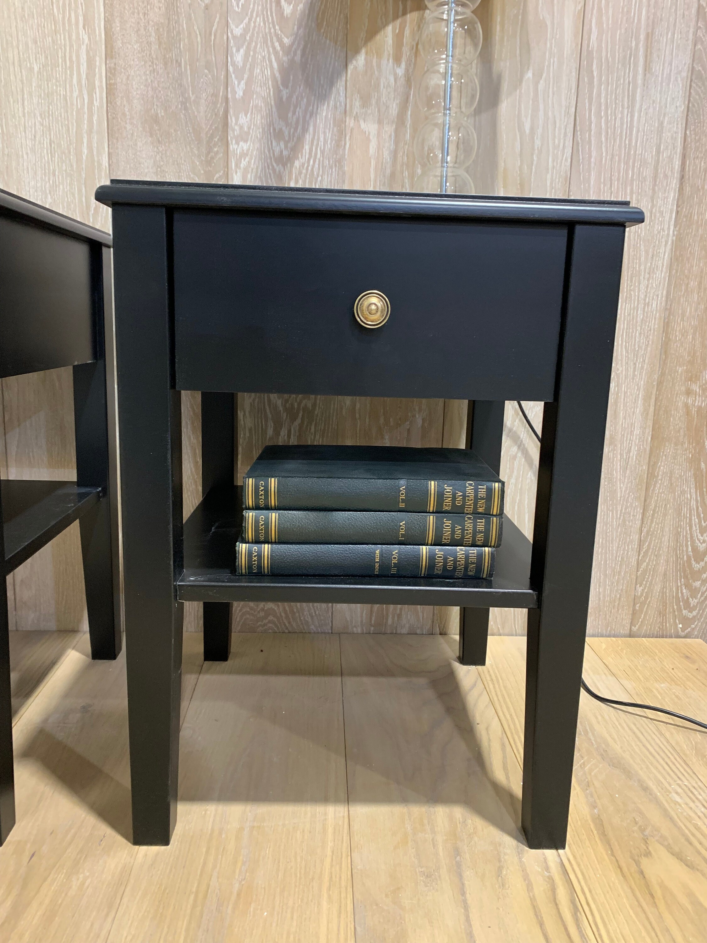 Bedside Tables With Shelf - Etsy UK