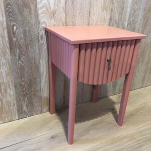 Fluted Bedside Table - Etsy
