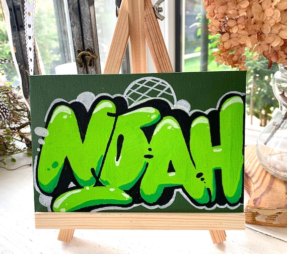 Noah Name Graffiti