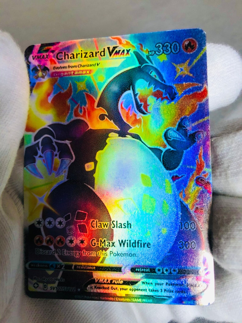 Shiny Charizard VMAX Shining Fates Shiny Vault ENGLISH | Etsy