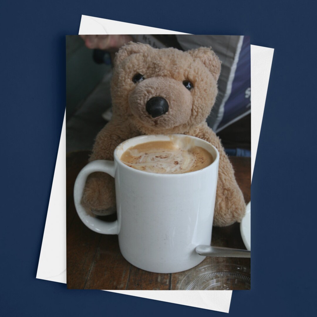 Biff Da Bear Vancouver Coffee Time - Etsy