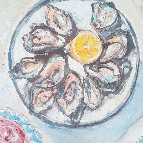Oyster Painting - Etsy