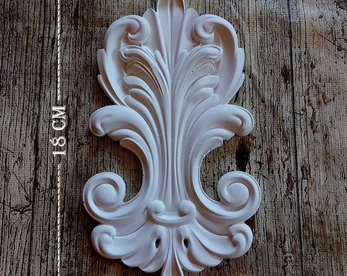 Gips Verzierung Dekor Ornament Stuck gips Relief Stuckdekor Ecke ...