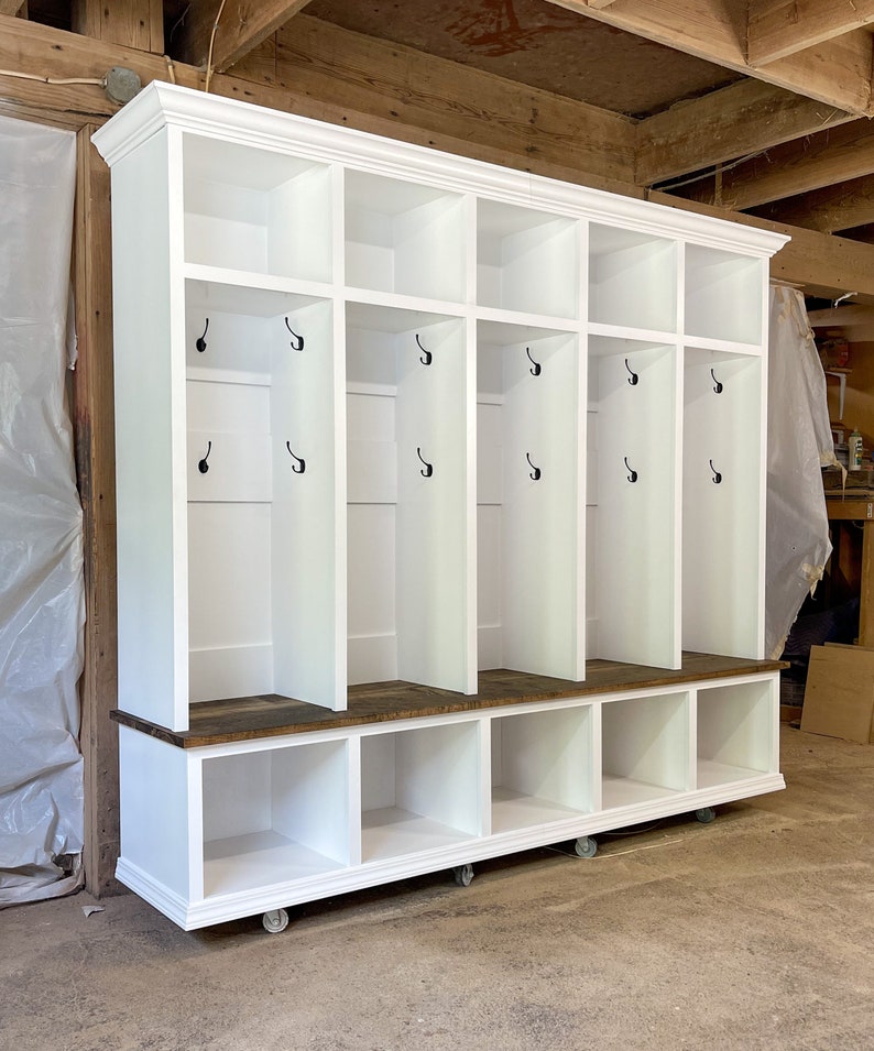 The Gabe | Hall Tree| Mudroom Organization| Entryway| Coat Rack ...