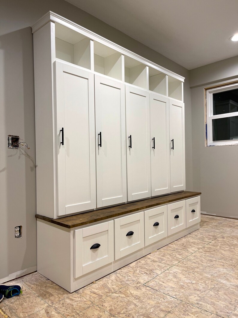 The Jim Hall Tree Mudroom Organization Entryway Coat - Etsy