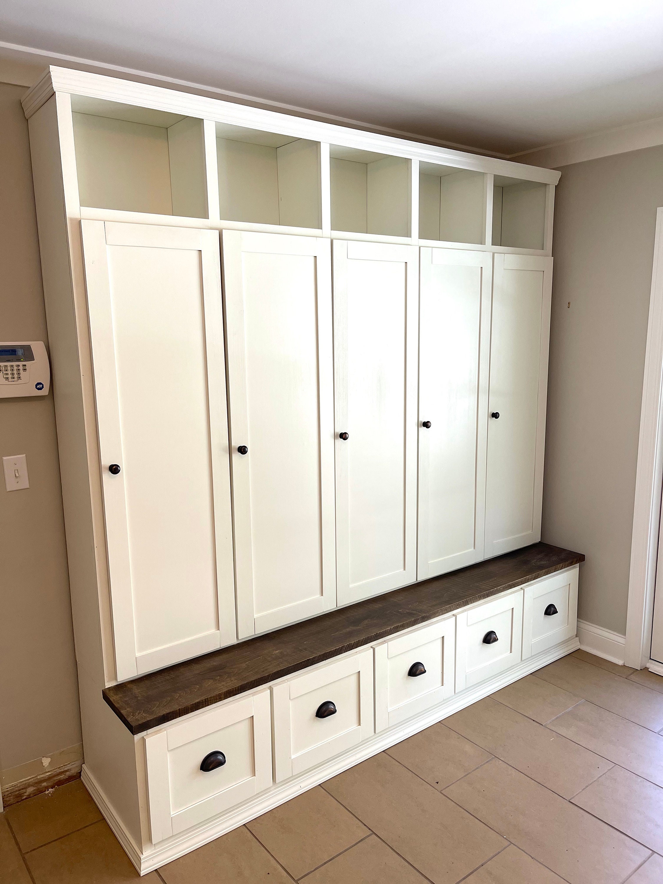 The Jim | Hall Tree| Mudroom Organization| Entryway| Coat Rack| Lockers ...