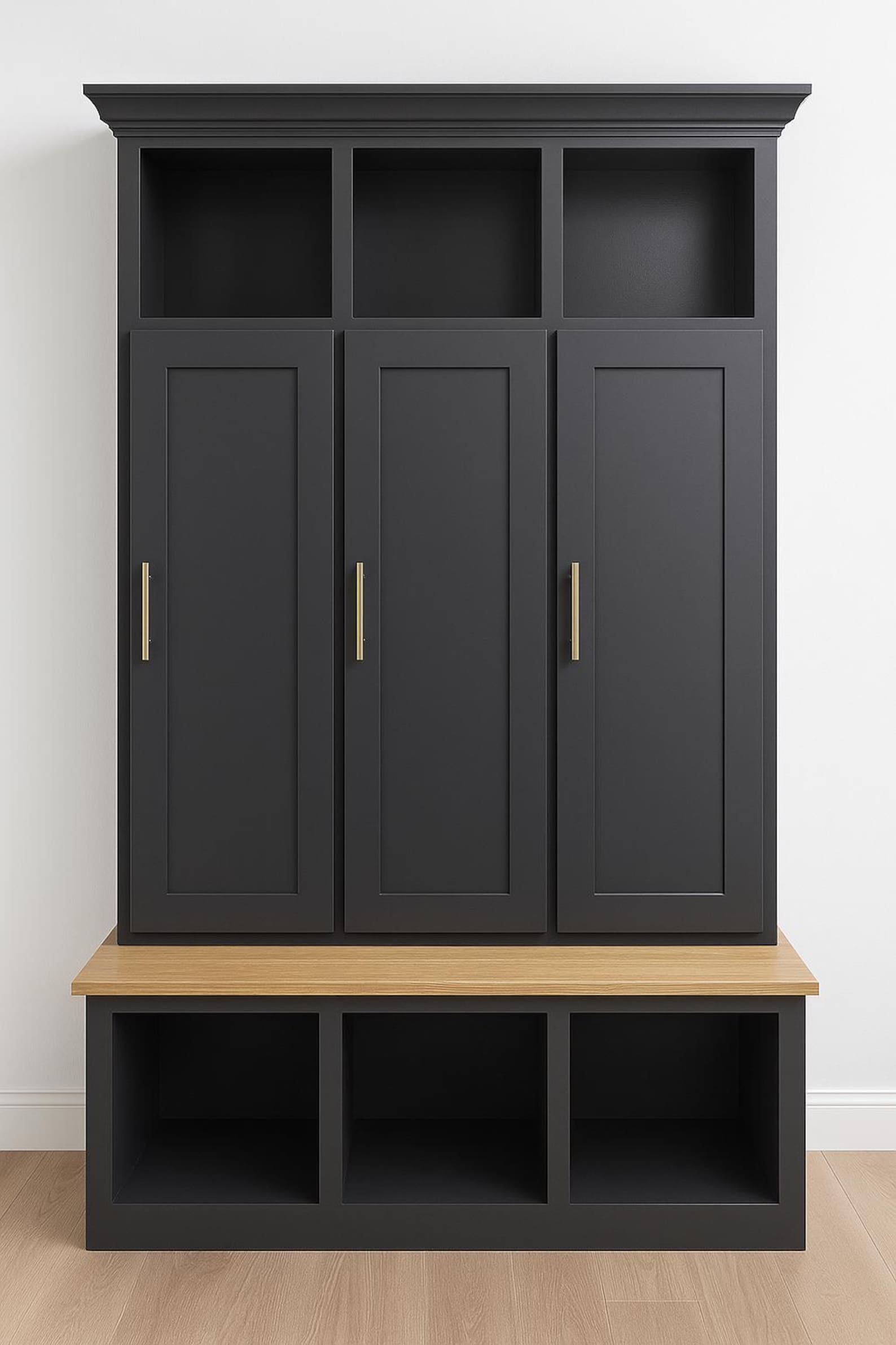 Mudroom Hall Tree Build Plans | PDF Woodworking Plans | DIY Entryway ...