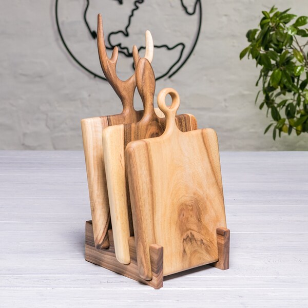 Cutting Board Stand - Etsy
