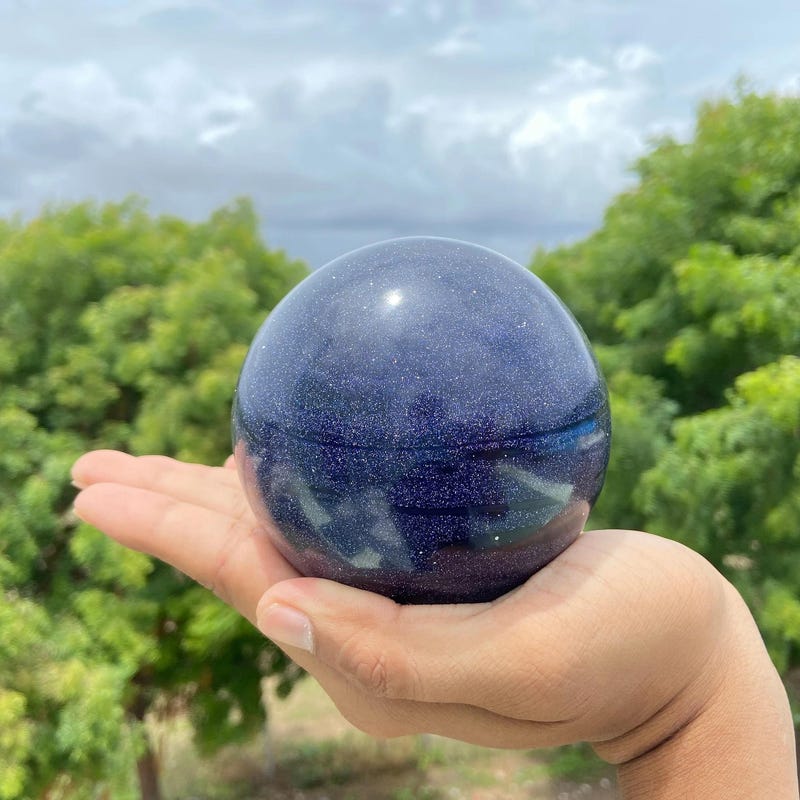 Gemstone Sphere - Etsy