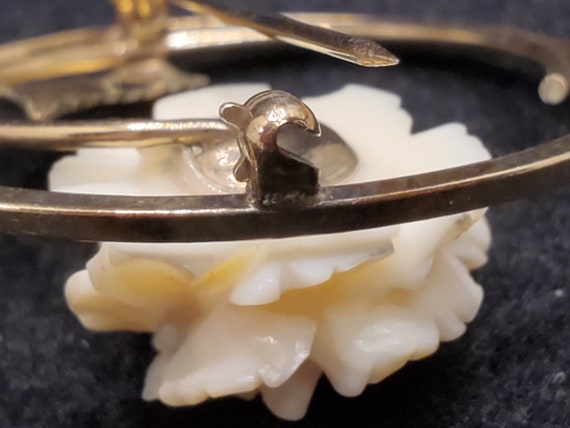 Vintage 1950's Winard Jewelry Co. Rose and Leaf Brooc… - Gem