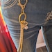 Gold Double Strand Wallet Security Chain - Etsy