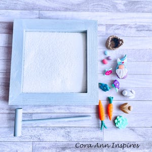 Handmade MINI Gnome Spring Zen Garden, Garden Gnome Bunny Gift ...