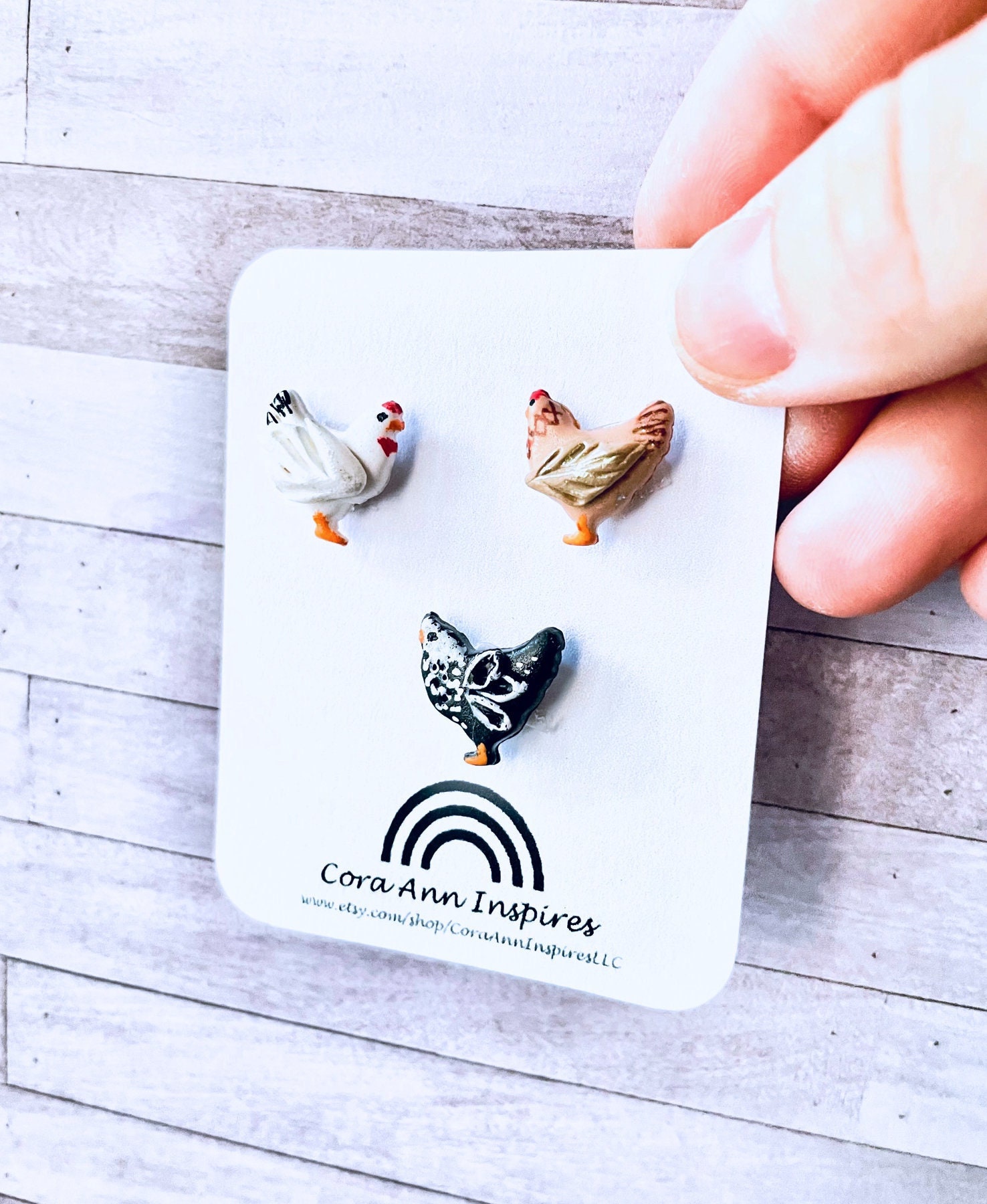 Mini Chicken Magnets Chicken Fridge Decor Chicken Gift Farm - Etsy