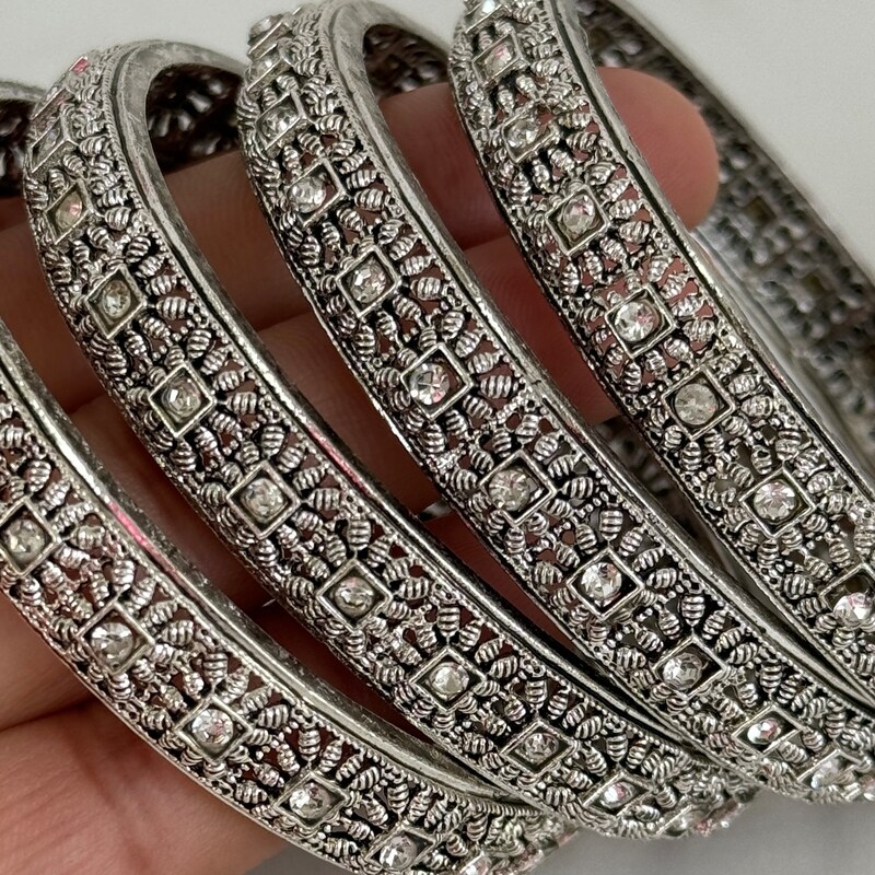 Oxidized Bangles - Etsy