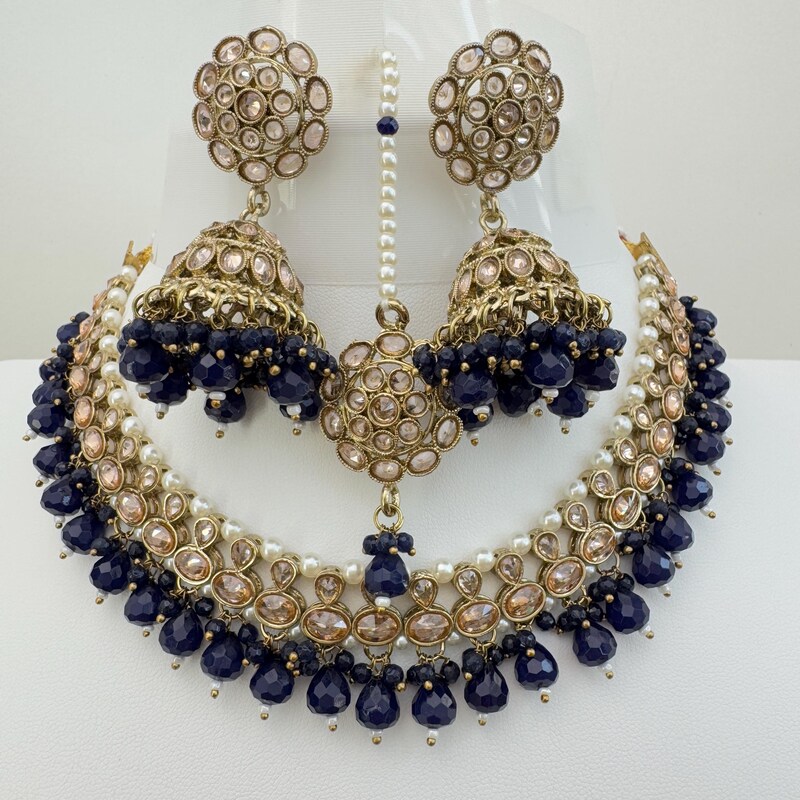 Navy Blue Jewelry - Etsy