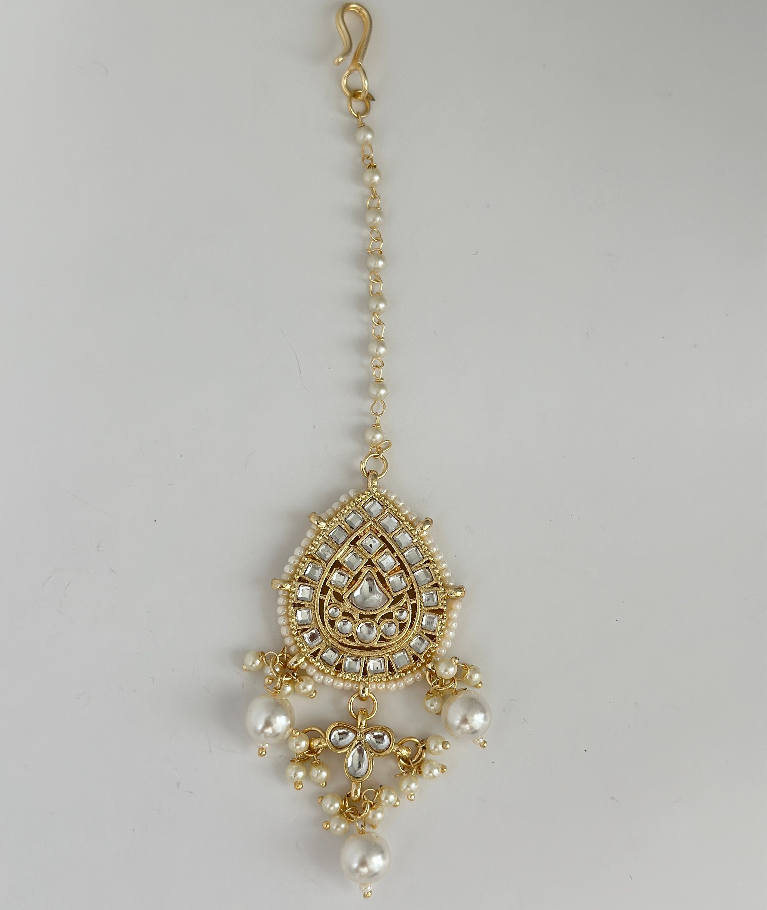 Maang Tikka/tikka/kundan Tikka/indian Jewelry/bridesmaid Tikka/jewelry ...