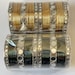 Bollywood Style Indian Mirror Metal Bangles/punjabi Bangles Set/bridal ...