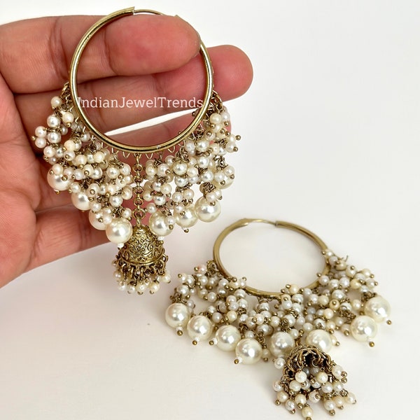 Jhumka Earrings - Etsy