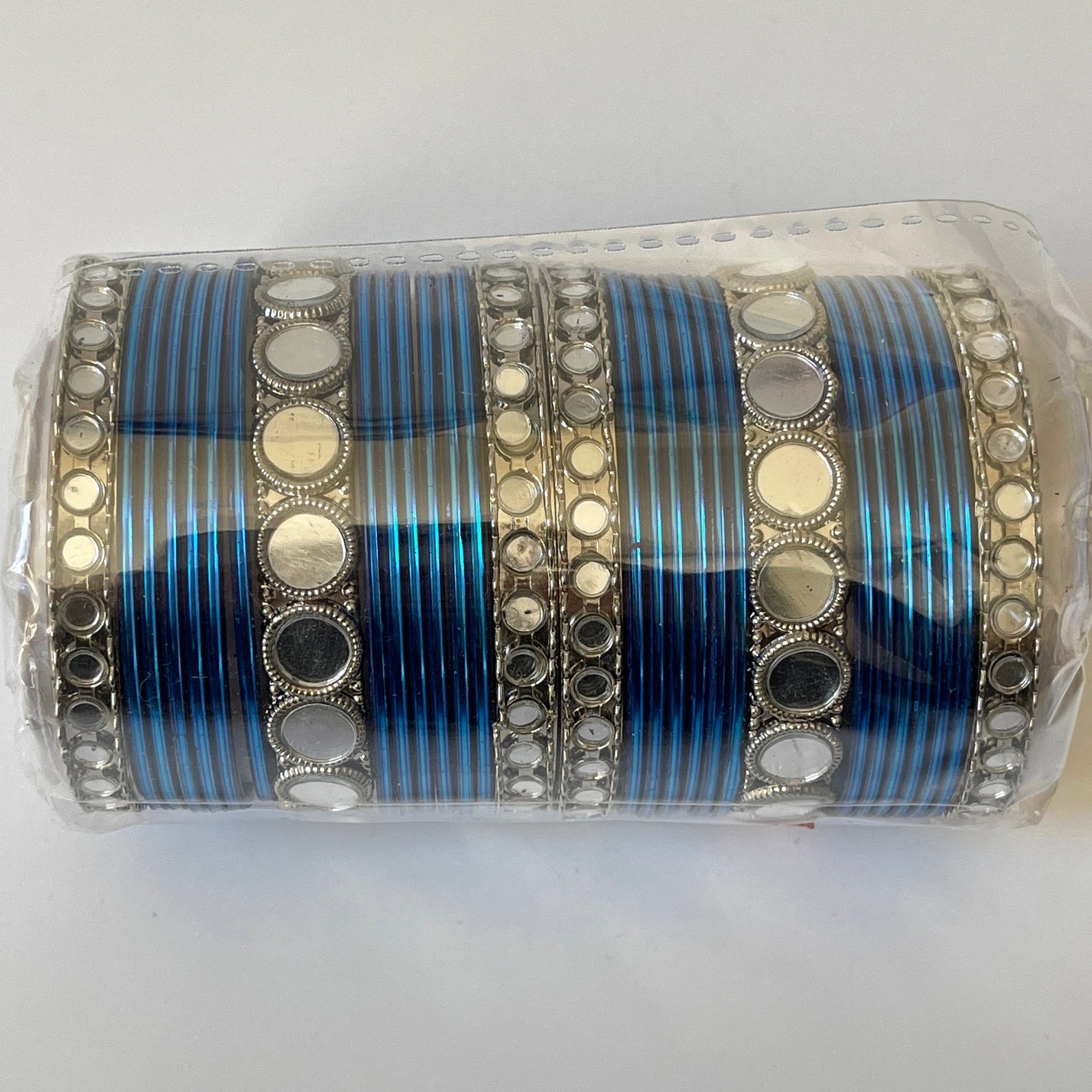 Bollywood Style Indian Mirror Metal Bangles/punjabi Bangles - Etsy