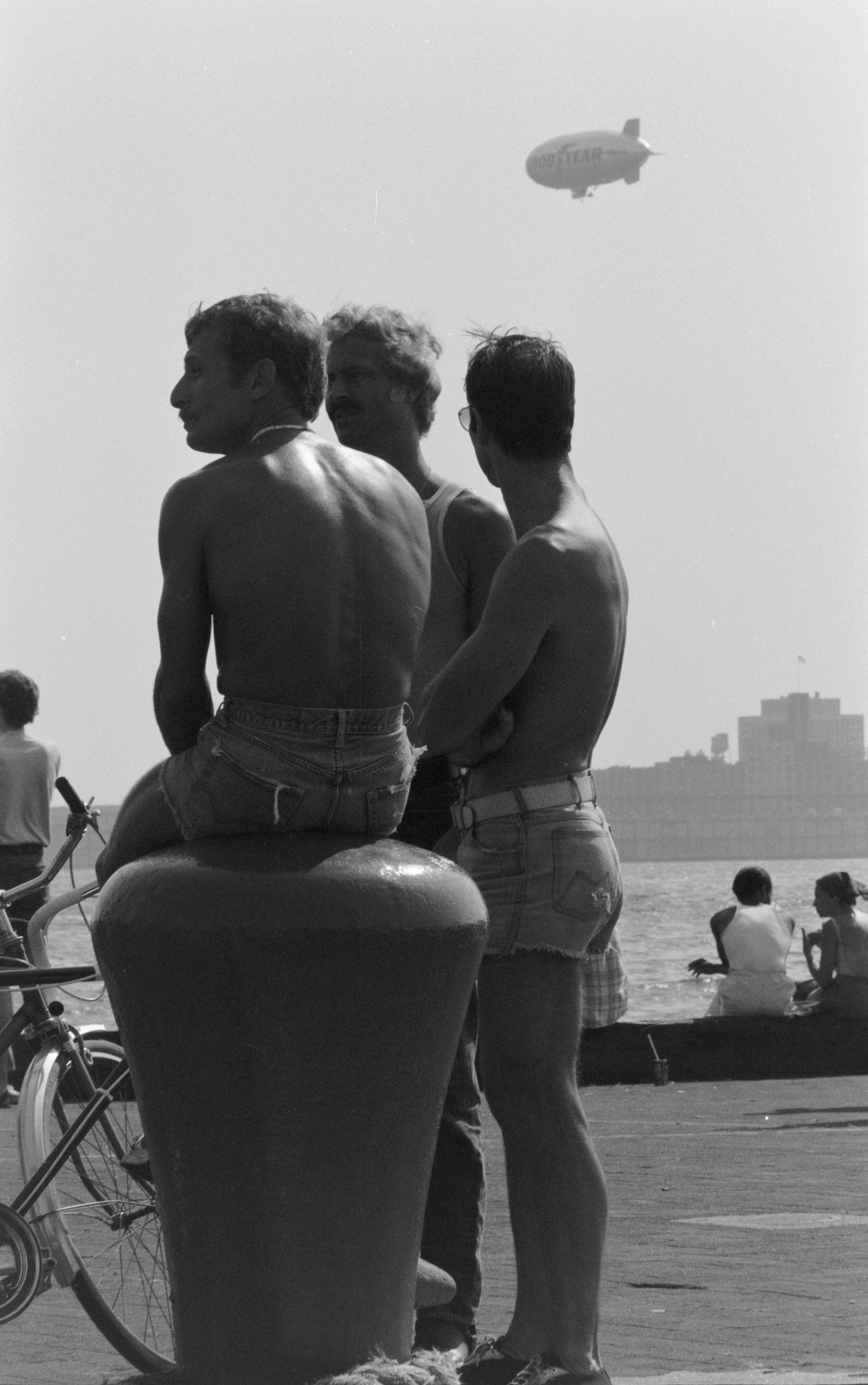 Three Men and a Blimp - Etsy