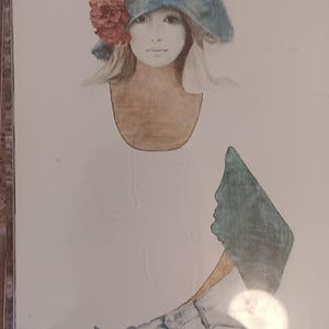 Christine Rosamond Art Framed Prints Retro 70's Vintage 5 X 7 Set of 4 ...