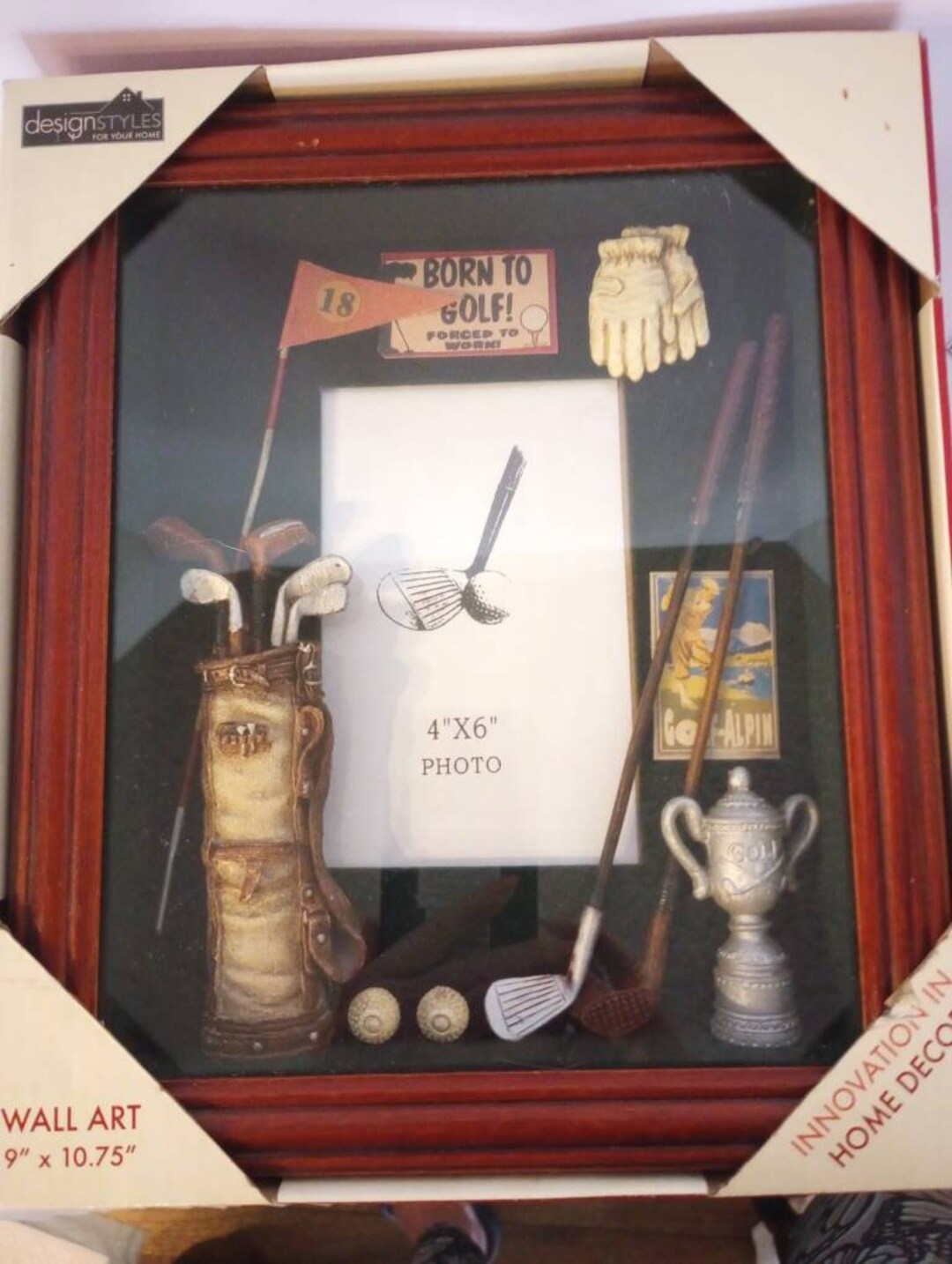 Golf Shadow Box Frame Photo Picture New - Etsy