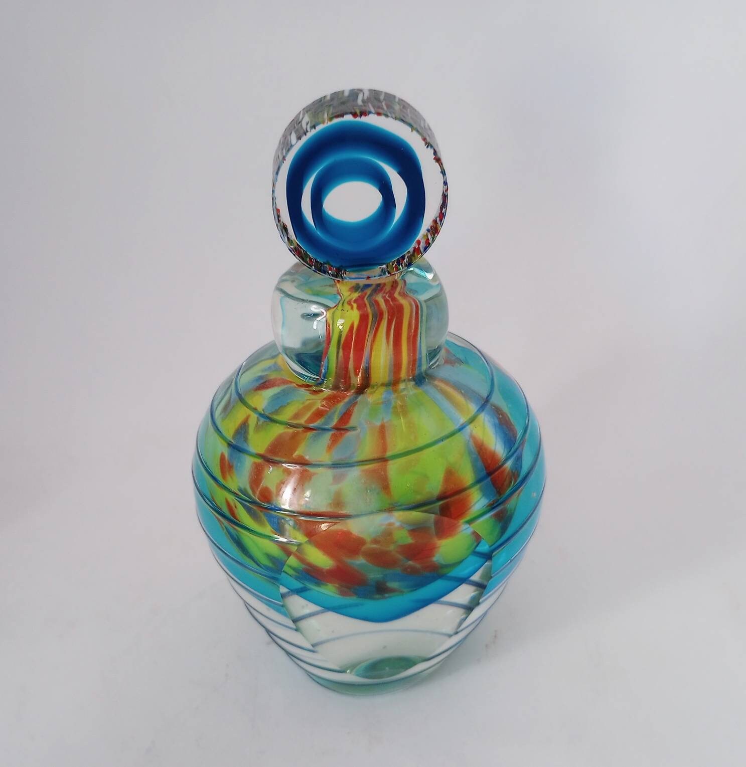 Vintage 1990s Formia Murano Handmade Blown Murano Glass Post Modern ...