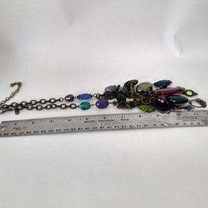 Vintage Treska Multi-strand Statement Necklace Gypsy Boho - Etsy