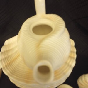 Vintage Beachcomber Ceramic Shell Tea Service Set With Bonus Shell ...