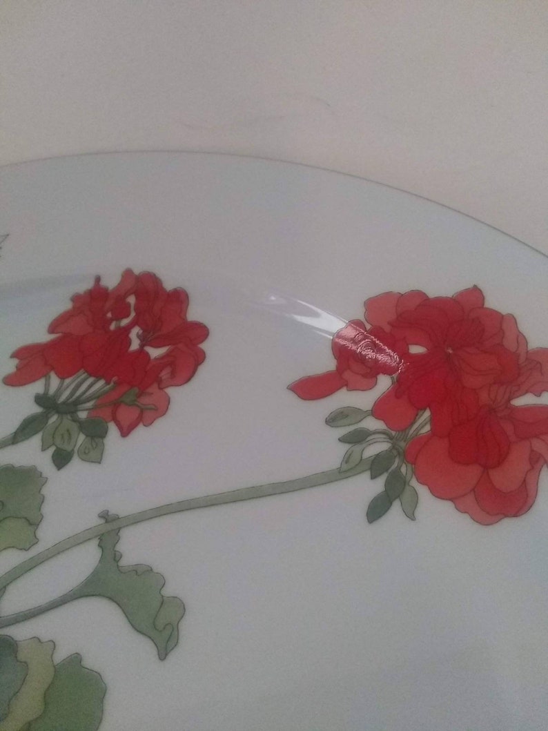 Block Spal Portugal Plate Geranium - Etsy