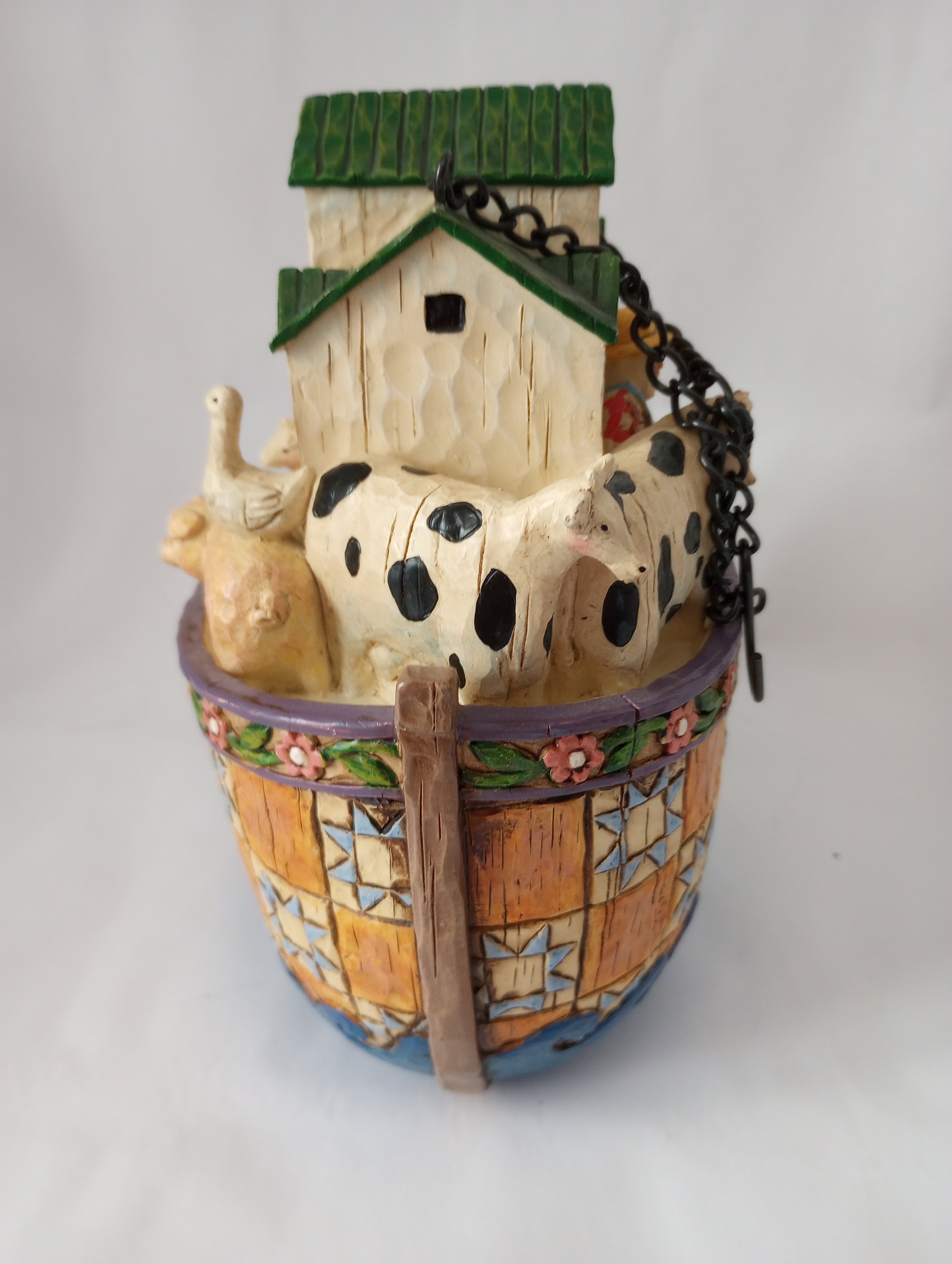 Jim Shore Noah's Ark Birdhouse Heartwood Creek Enesco - Etsy