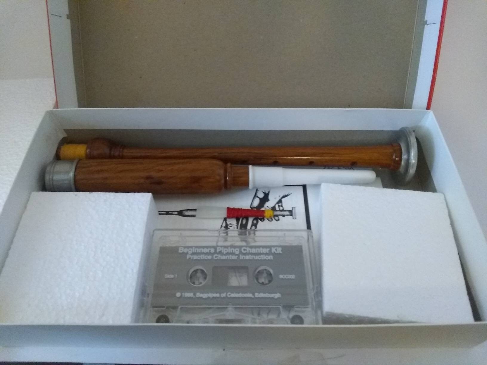 Scottish Bagpipe Chanter Kit - Etsy