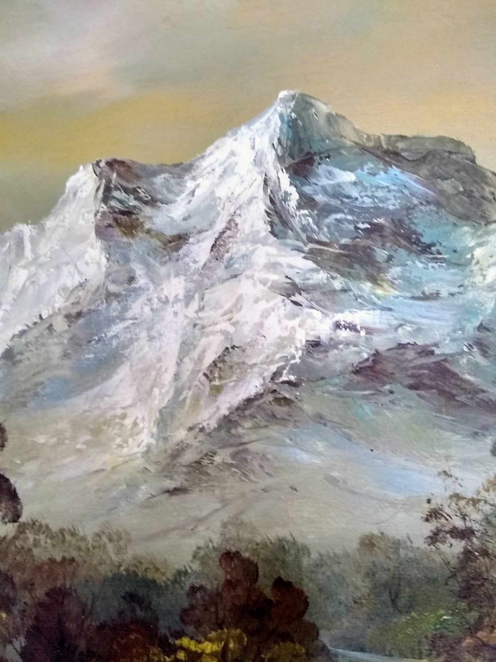 Outstanding Signed G. Whitman Mystery Artist Original Oil Painting ...