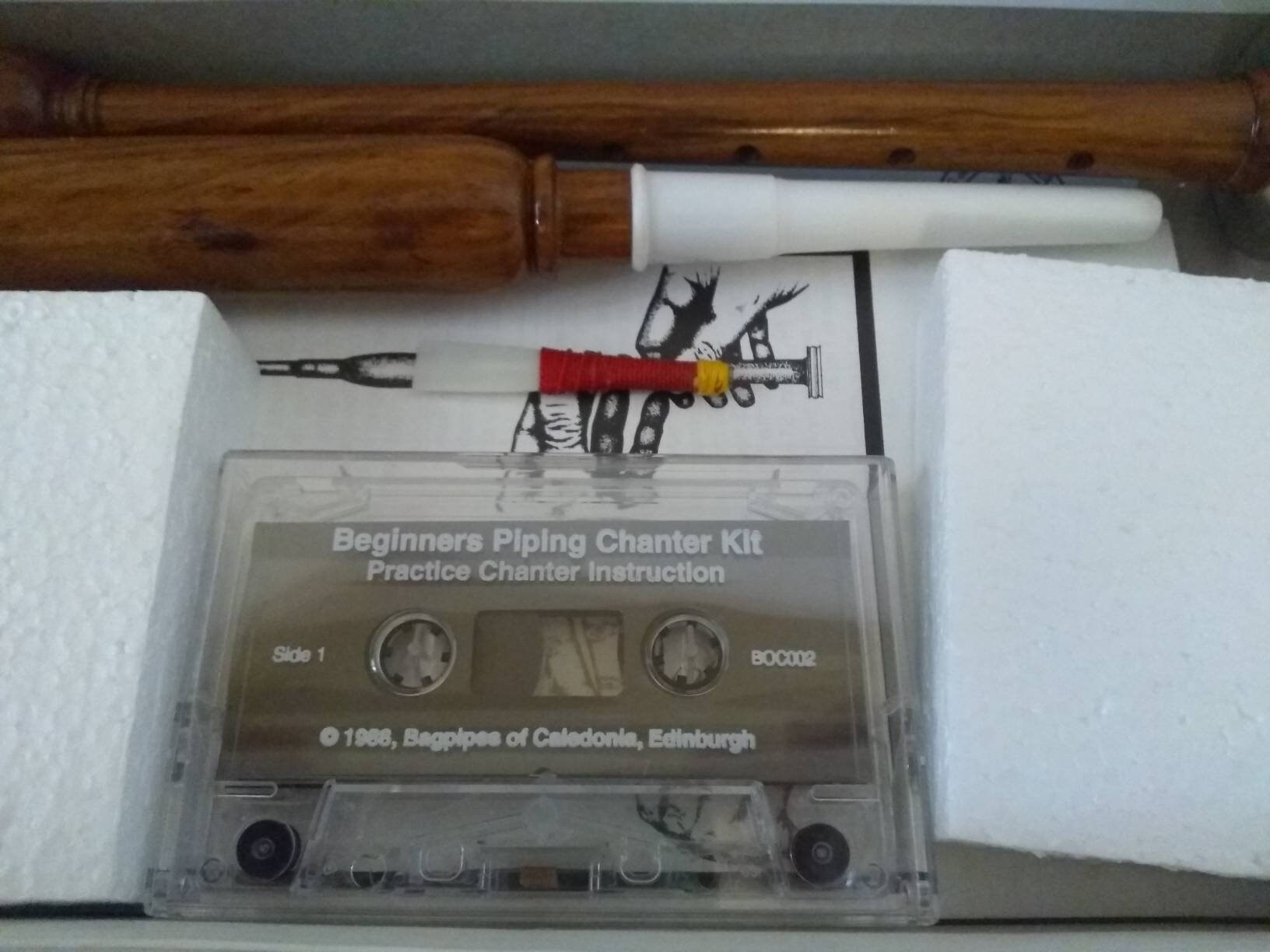 Scottish Bagpipe Chanter Kit - Etsy