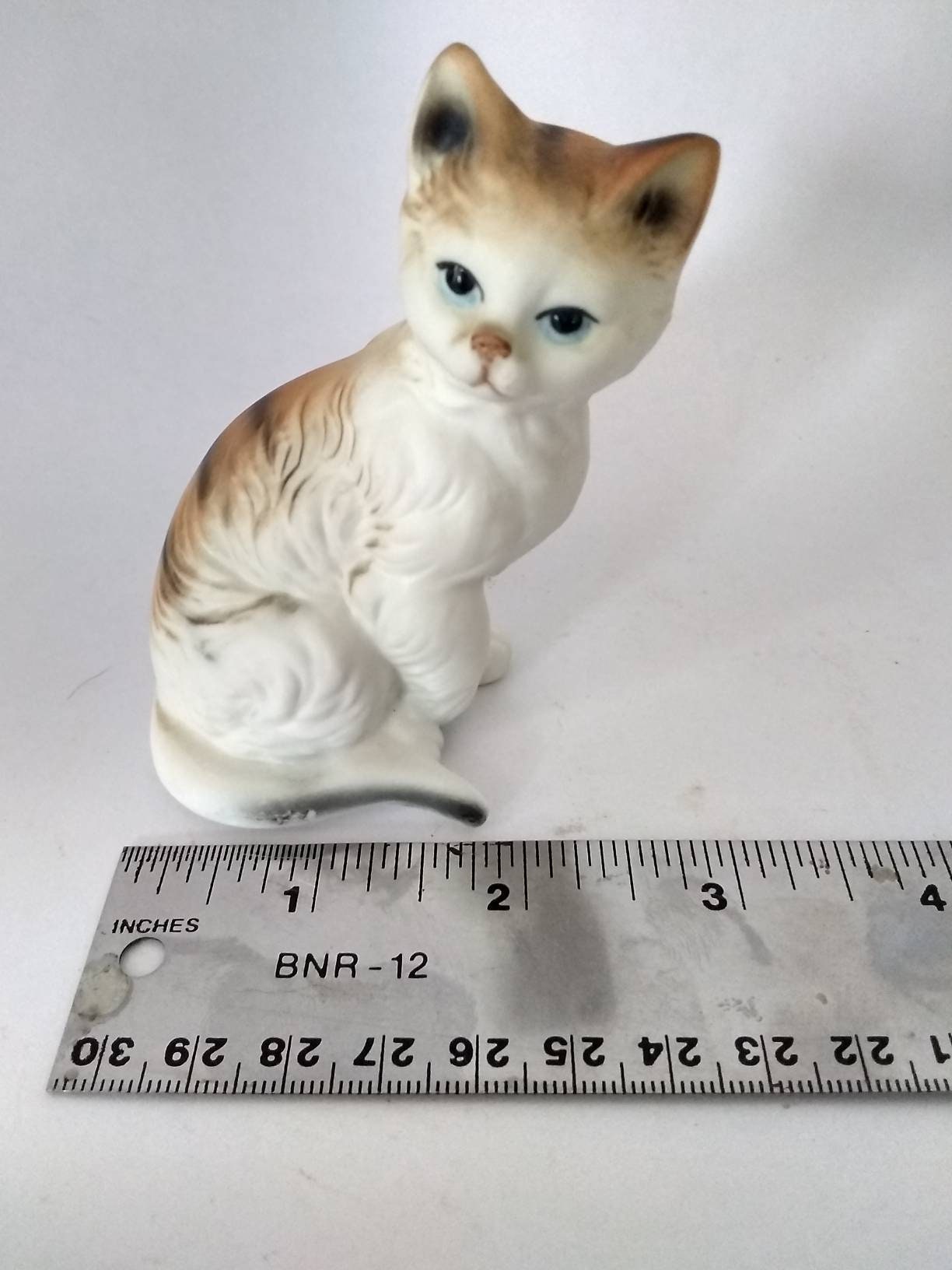 Vintage Enesco Kitten Cat Figurine - Etsy