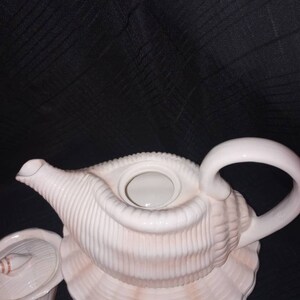 Vintage Beachcomber Ceramic Shell Tea Service Set With Bonus Shell ...