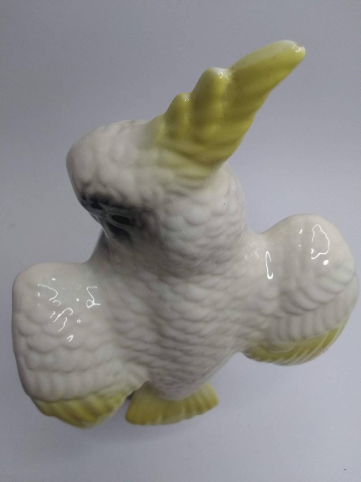 Vintage Cockatiel Bird Figurine - Etsy