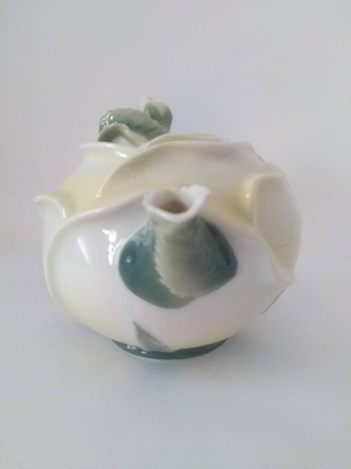 Vintage Yellow Cabbage Teapot Porcelain - Etsy