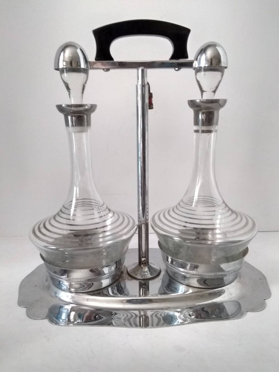 Modern Chrome Tantalus Lock With Silver Overlay - Etsy