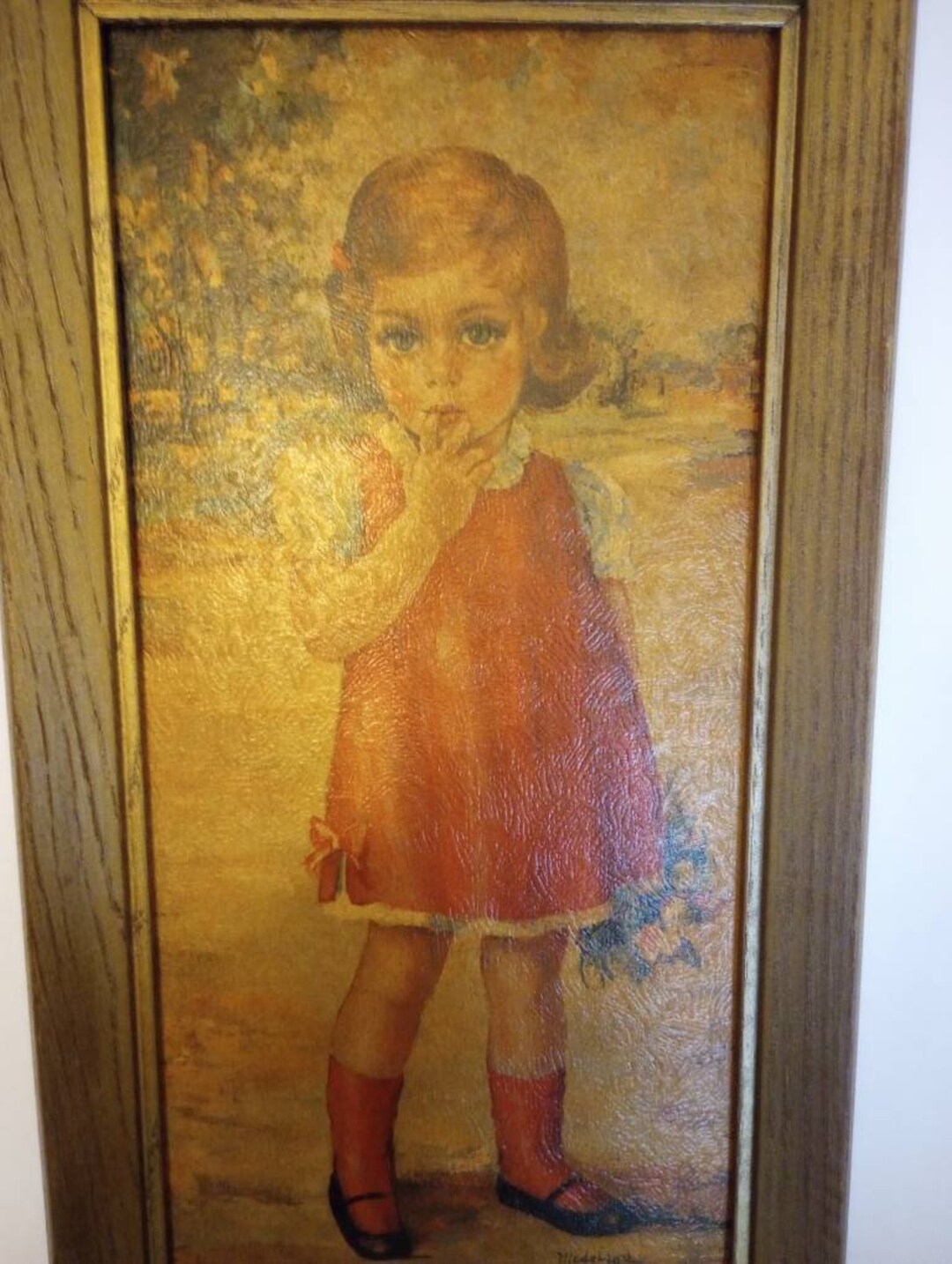 Medeiros Painting, Medeiros Print, Vintage Art, Mid Century Art ...