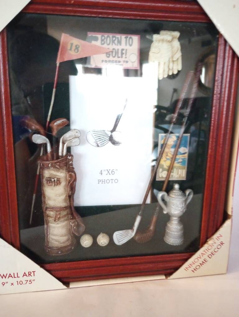 Golf Shadow Box Frame Photo Picture New - Etsy