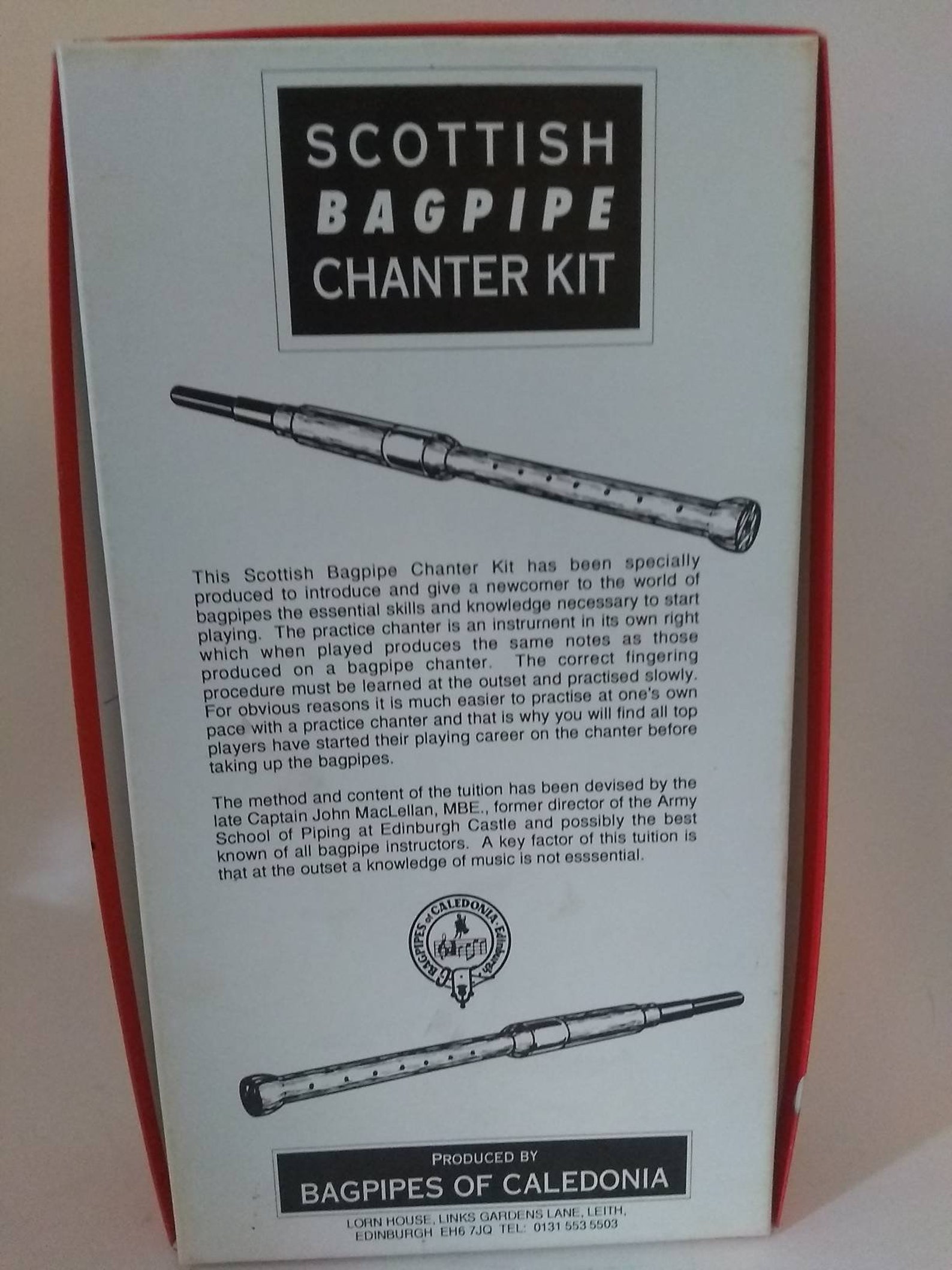Scottish Bagpipe Chanter Kit - Etsy